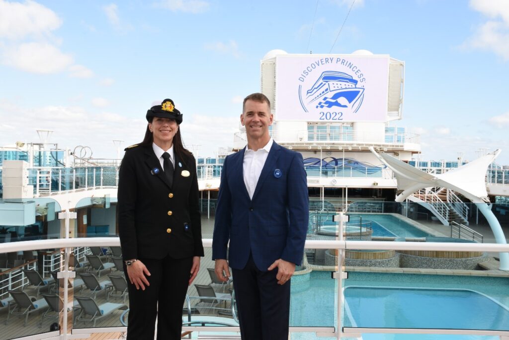 New Princess Cruises ship departs on maiden voyage - Cruise Trade News